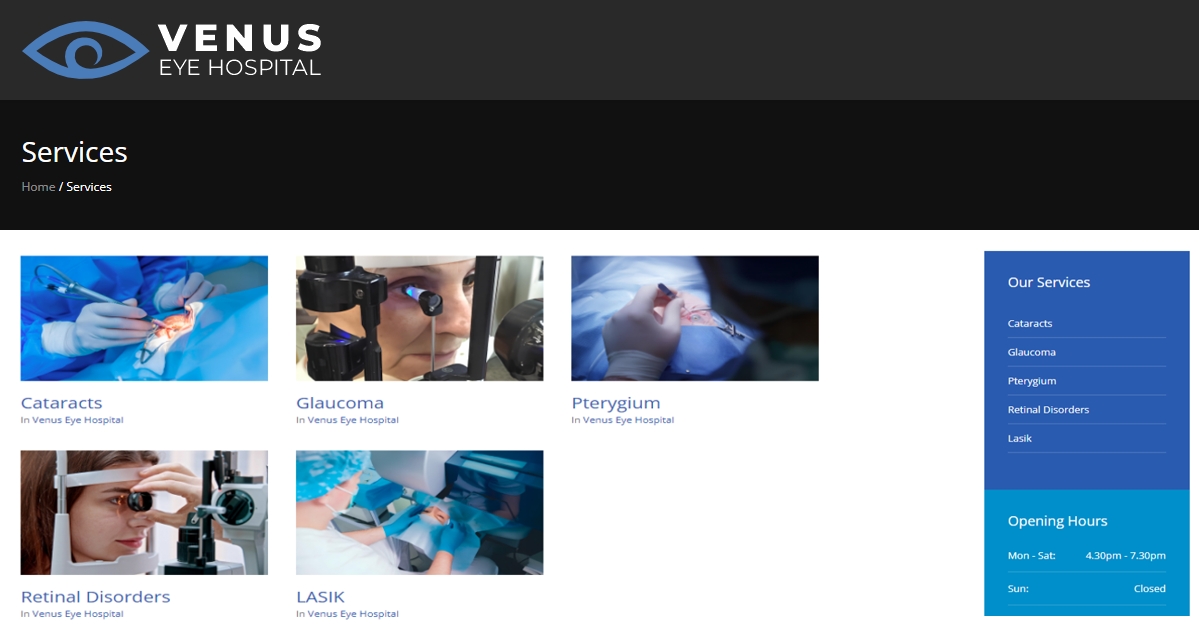 Retinal Disorder Treatment In Gota, Ahmedabad | Venus Eye Hospital